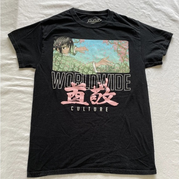 Shirts | Popular Poison Worldwide Culture Mens Small S Black Tshirt ...